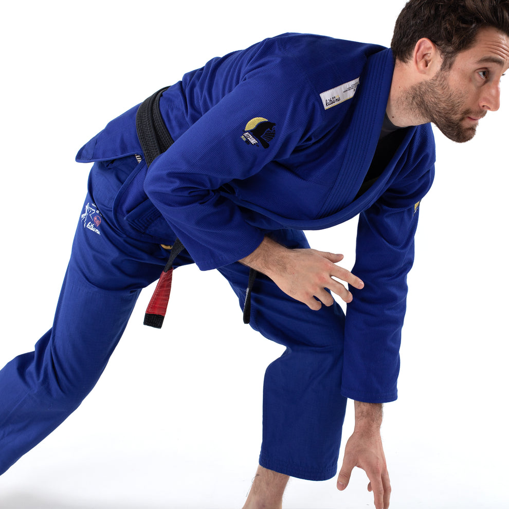 "Bloom" BJJ Gi - Royal Blue – kitsunebjj